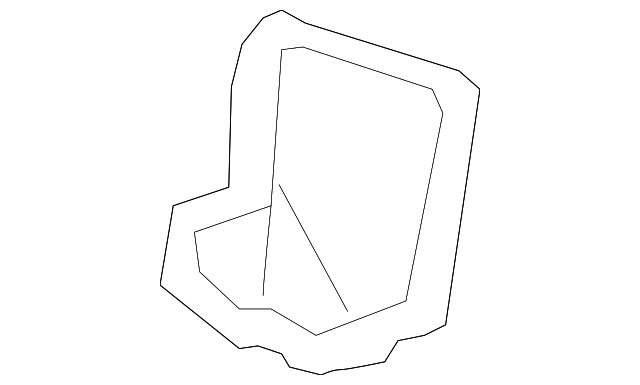 2008-2015 Scion xB | Cowl Grille Seal | 55734-12190 | Tom Wood Toyota Parts