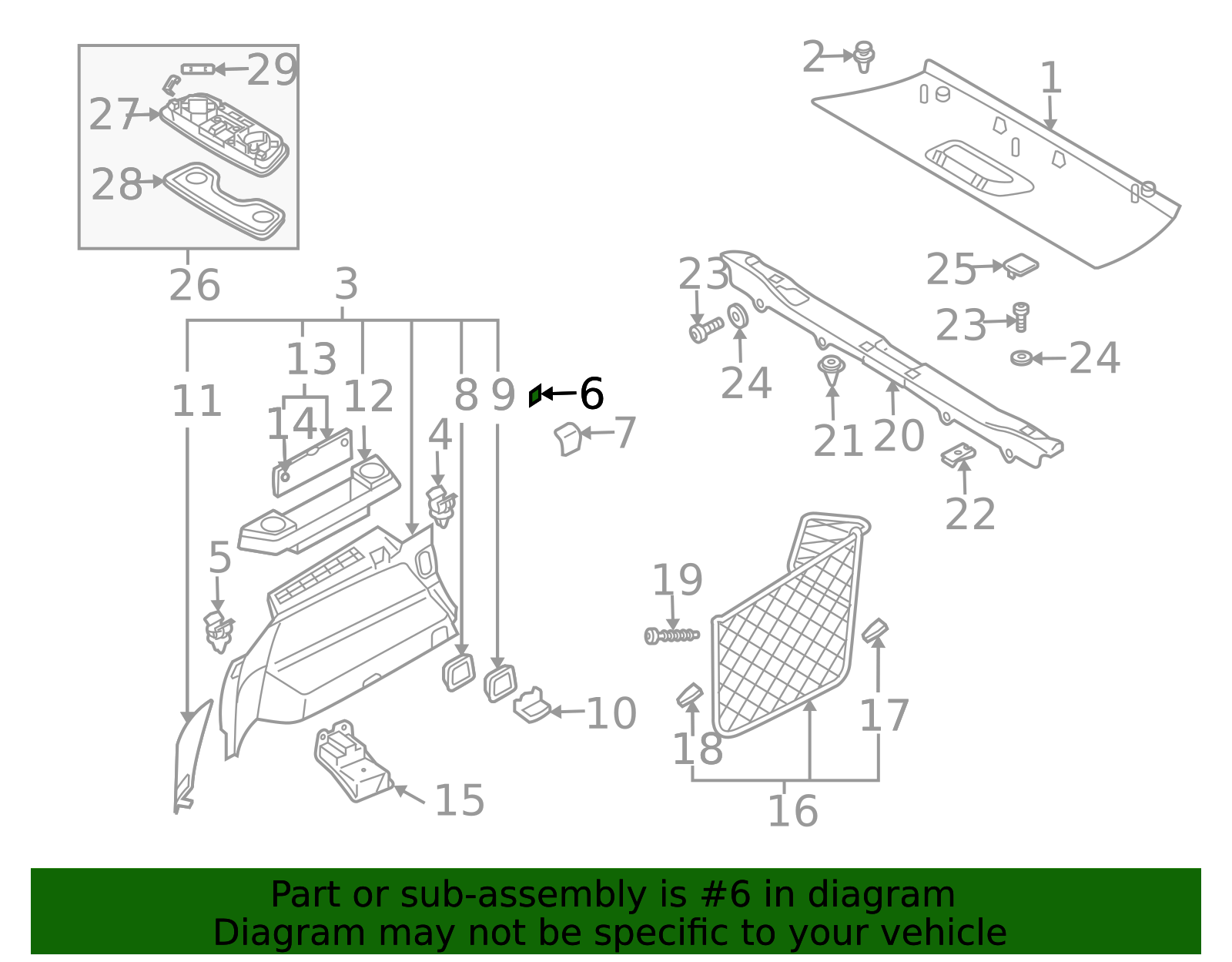 39973606 - Side Trim Panel Plug - 2003-2014 Volvo XC90 | Volvo OEM ...