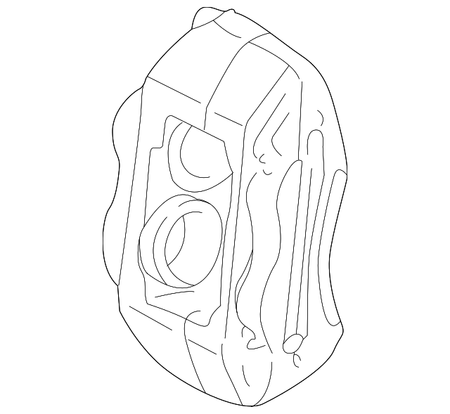 Genuine Toyota Disc Brake Caliper part# 47750-35120 for 1996-2004 ...