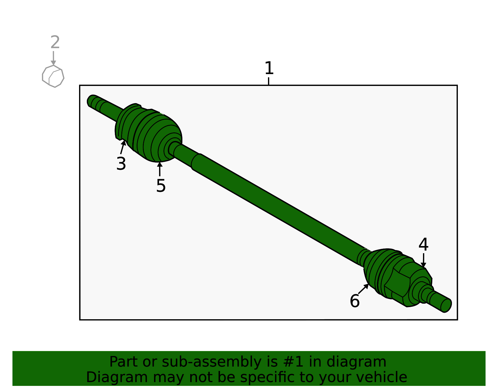 2021-2024 Kia K5 | Axle Assembly | 49500-L3010 | Kia Auto Parts