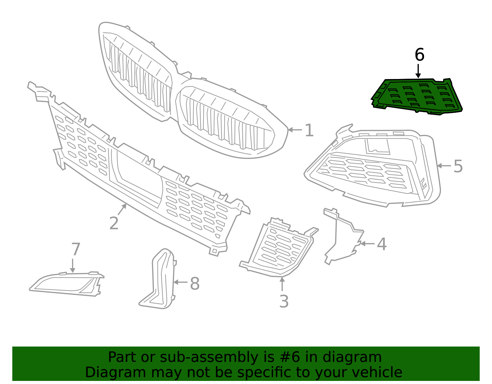 Genuine BMW 51-74-8-079-719 | Duct Cover | FREE Shipping on Most Orders ...