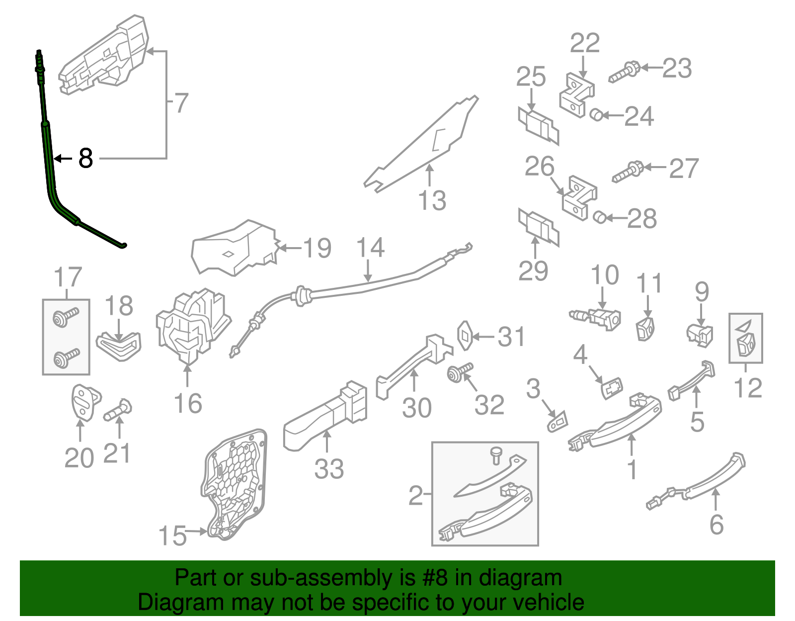 4H0-837-099-B - Cable 2008-2018 Audi | Audi OEM Parts Guy