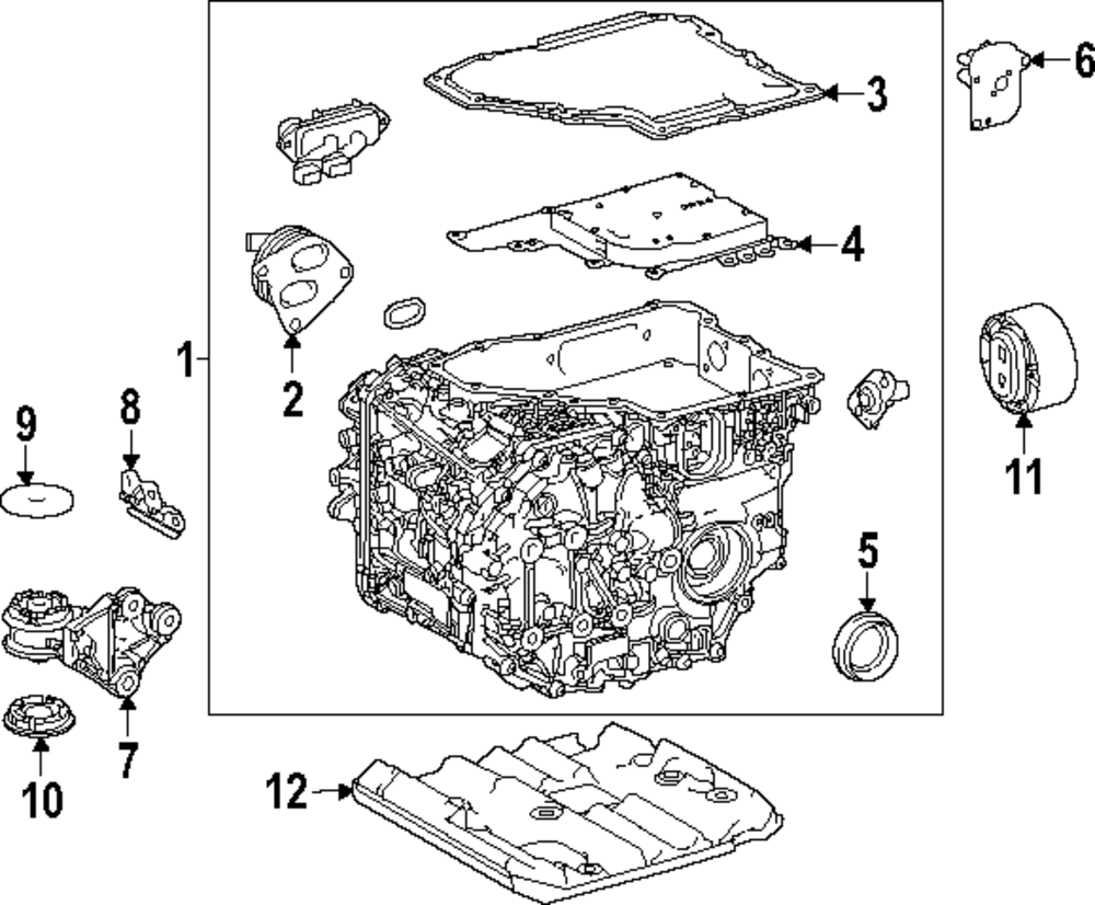 3061049005 - Trans-axle Set W/Mot 2023-2024 Subaru Solterra | Subaru ...