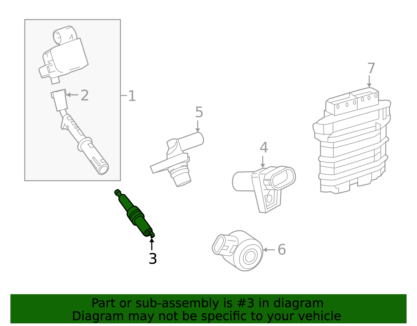 Genuine OEM Spark Plug | 254-159-00-00 | Fits Select 2019-2025 Mercedes ...