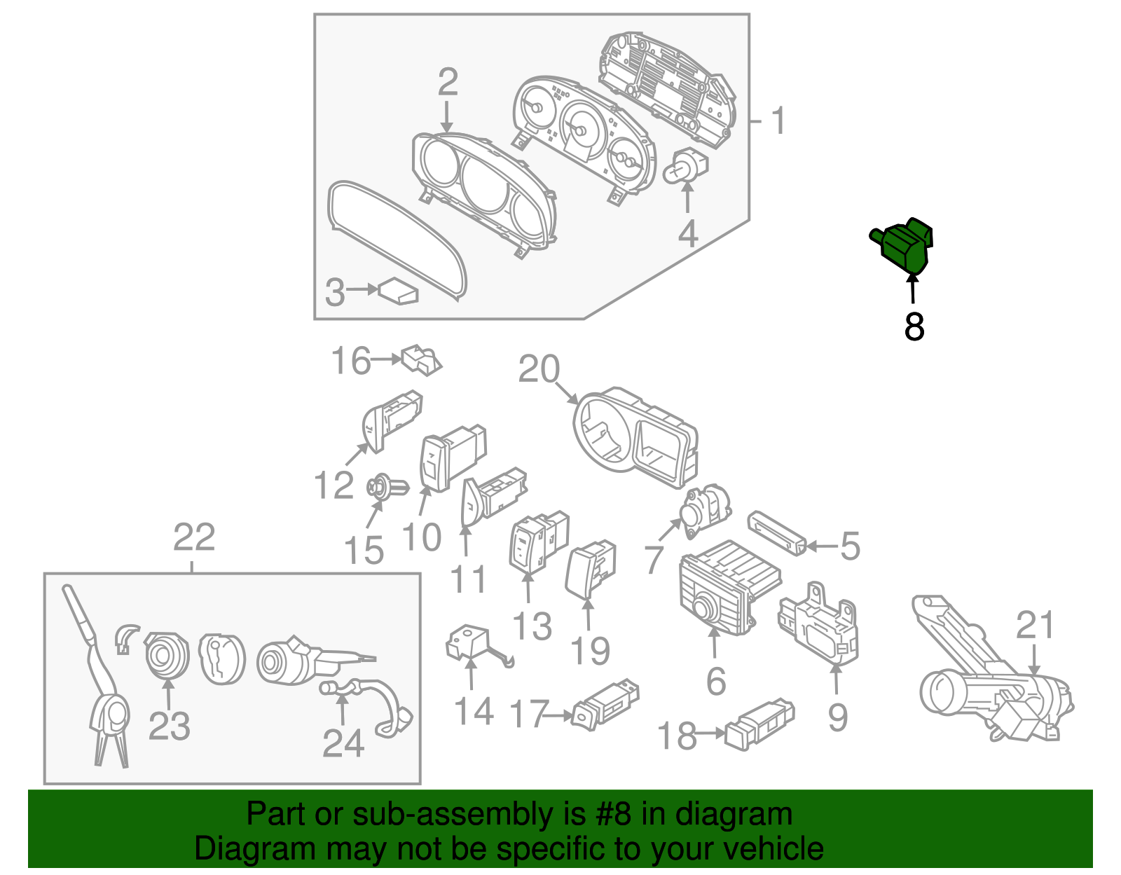 Hyundai - 96985-3X000 - Sensor - 2001-2025 Hyundai | OEM Hyundai Parts ...