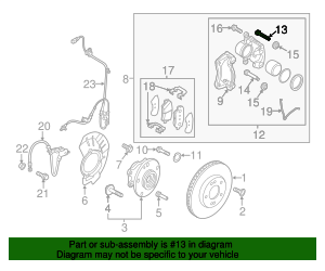 2004-2025 Kia | Guide Pin | 58161-2F300 | Kia Auto Parts