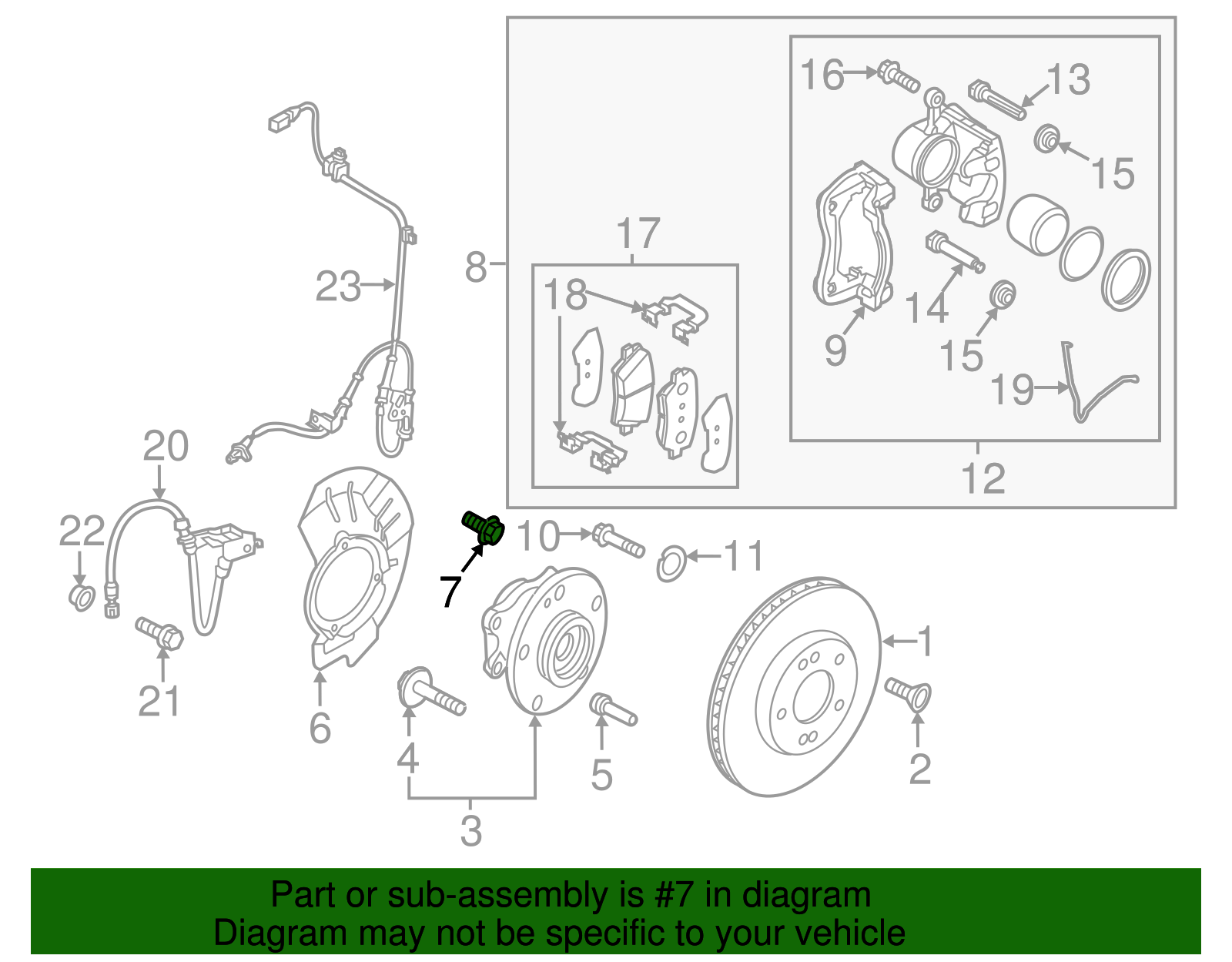 11293-06146B - Splash Shield Bolt 2006-2021 Kia | Kia.Parts Store