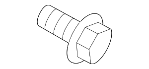 11403-06106K - Splash Shield Bolt 2002-2025 Kia | Kia.Parts Store