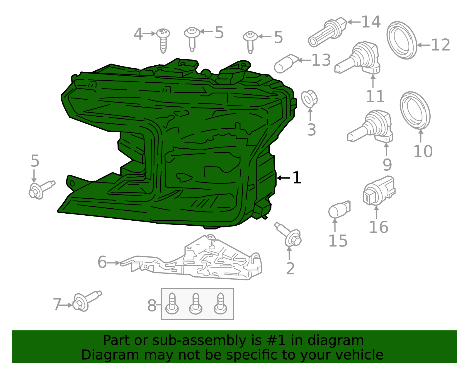 2018-2020 Ford F-150 | Composite Headlamp | KL3Z-13008-L | Walls' Ford ...