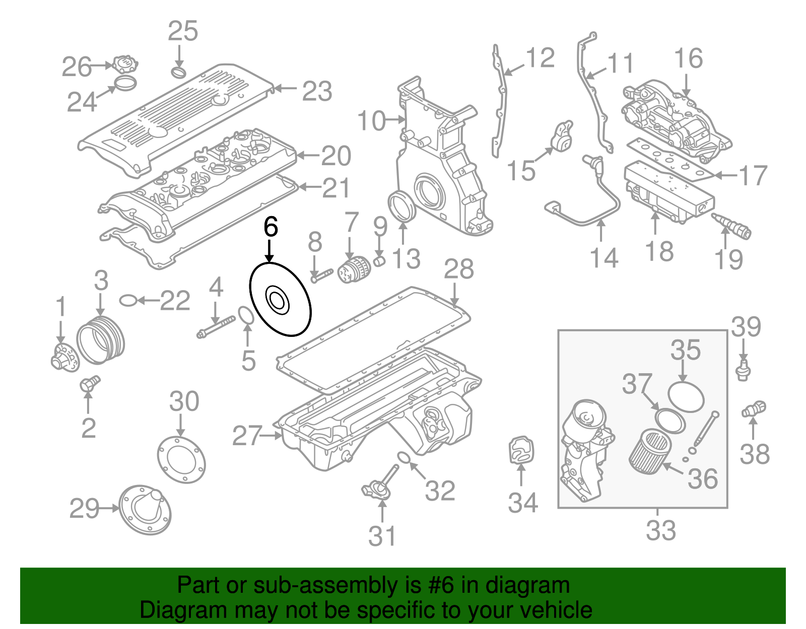 11237834425 - 2001-2008 BMW Vibration Damper (11-23-7-834-425) | BMW of ...