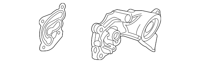 2014-2019 Cadillac XTS Engine Oil Filter Adapter 12690203 GM ...