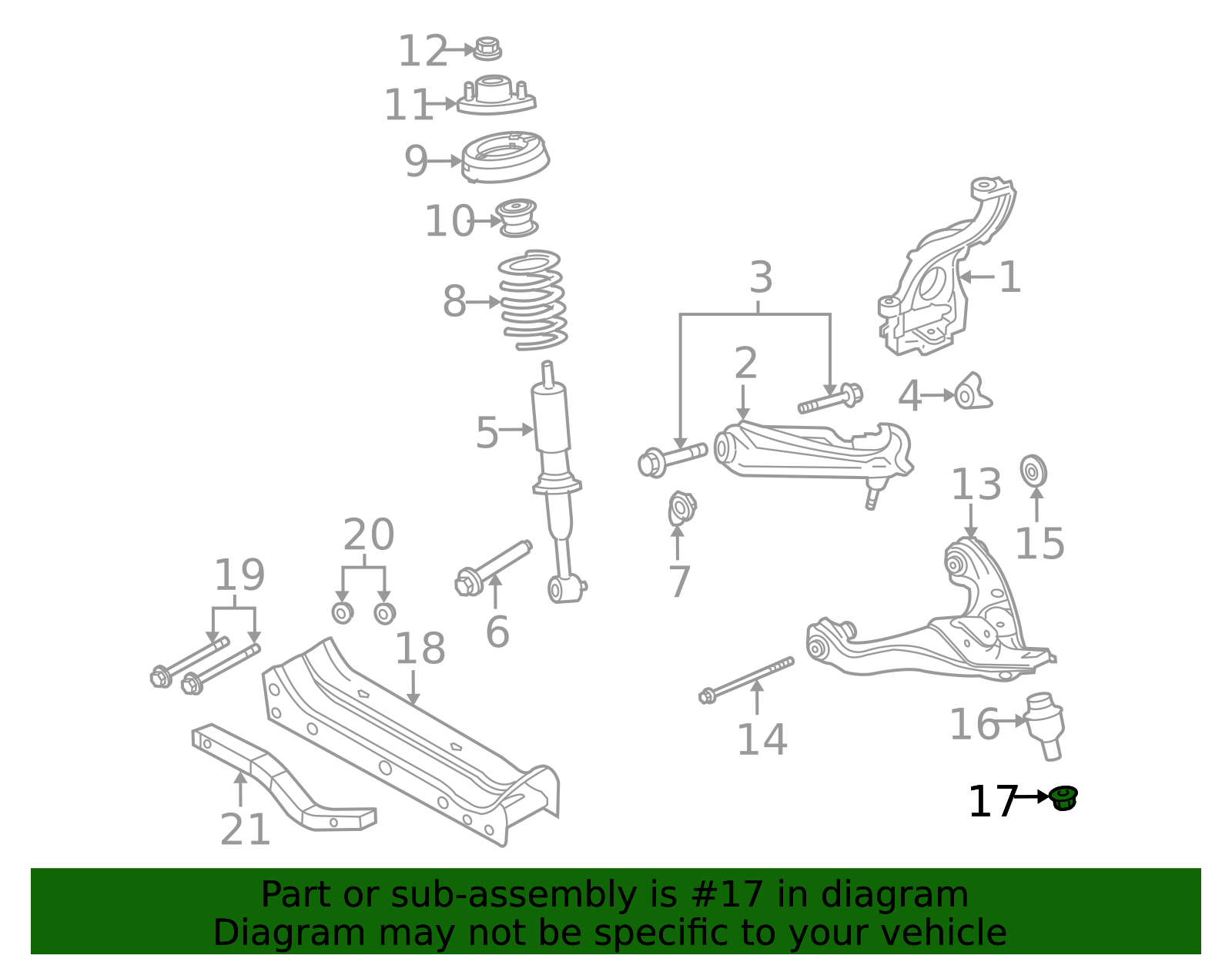 W714890-S440 - *2002-2024 Ford - Suspension Ball Joint Nut / Washer ...