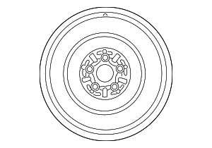 2012-2019 Toyota Wheel Steel 42611-52770 | OEM Parts Online
