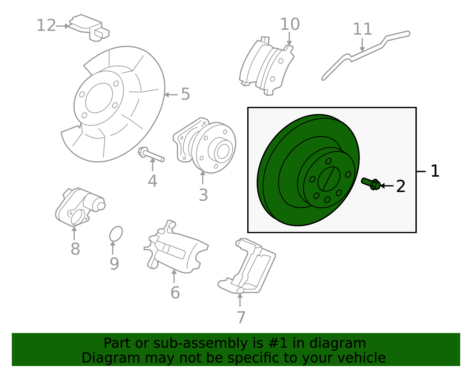 2010-2017 Volvo XC60 Rotor 31471033 | TascaParts.com