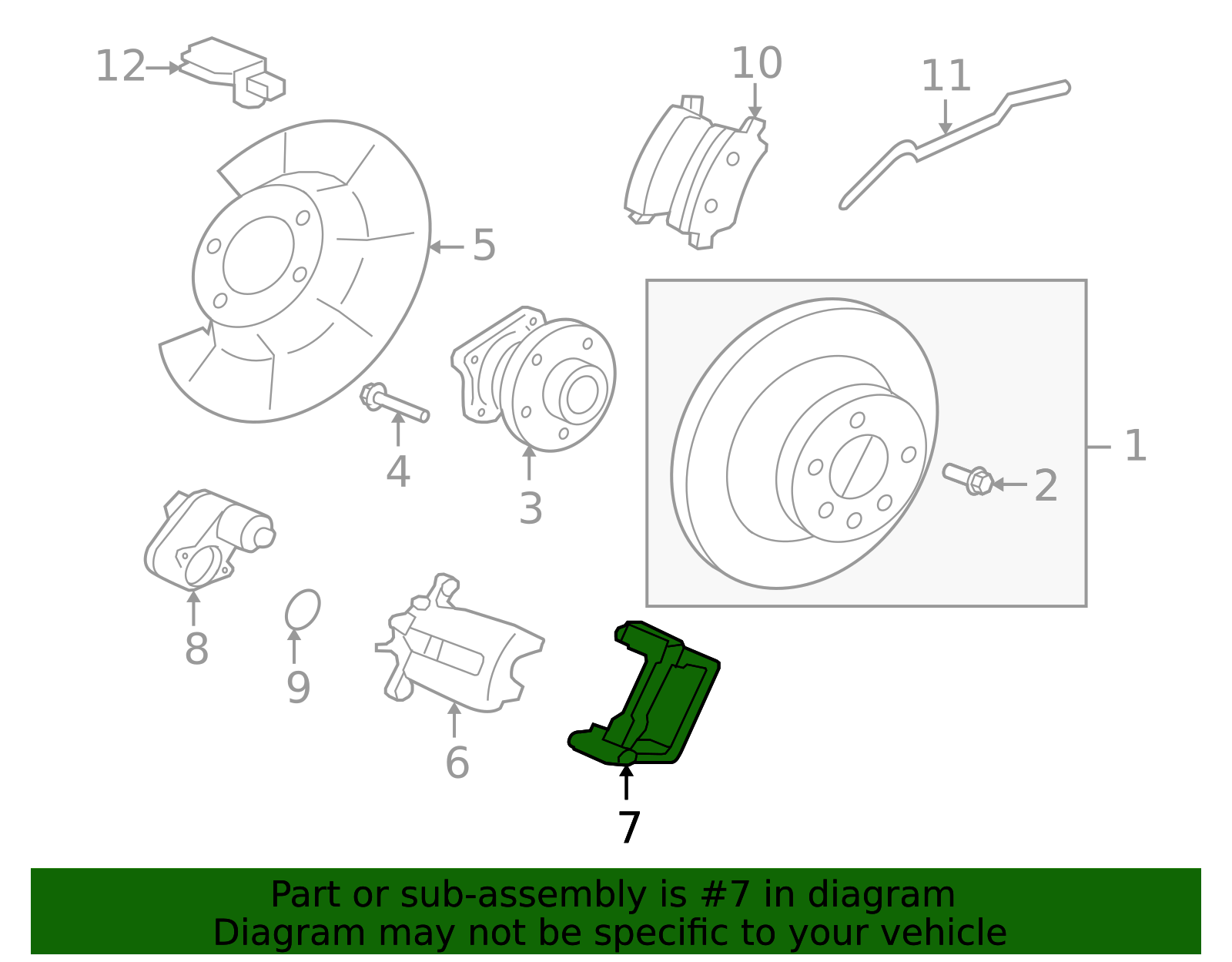 8603729 - High-Quality Disc Brake Caliper Bracket for AutoNation Parts