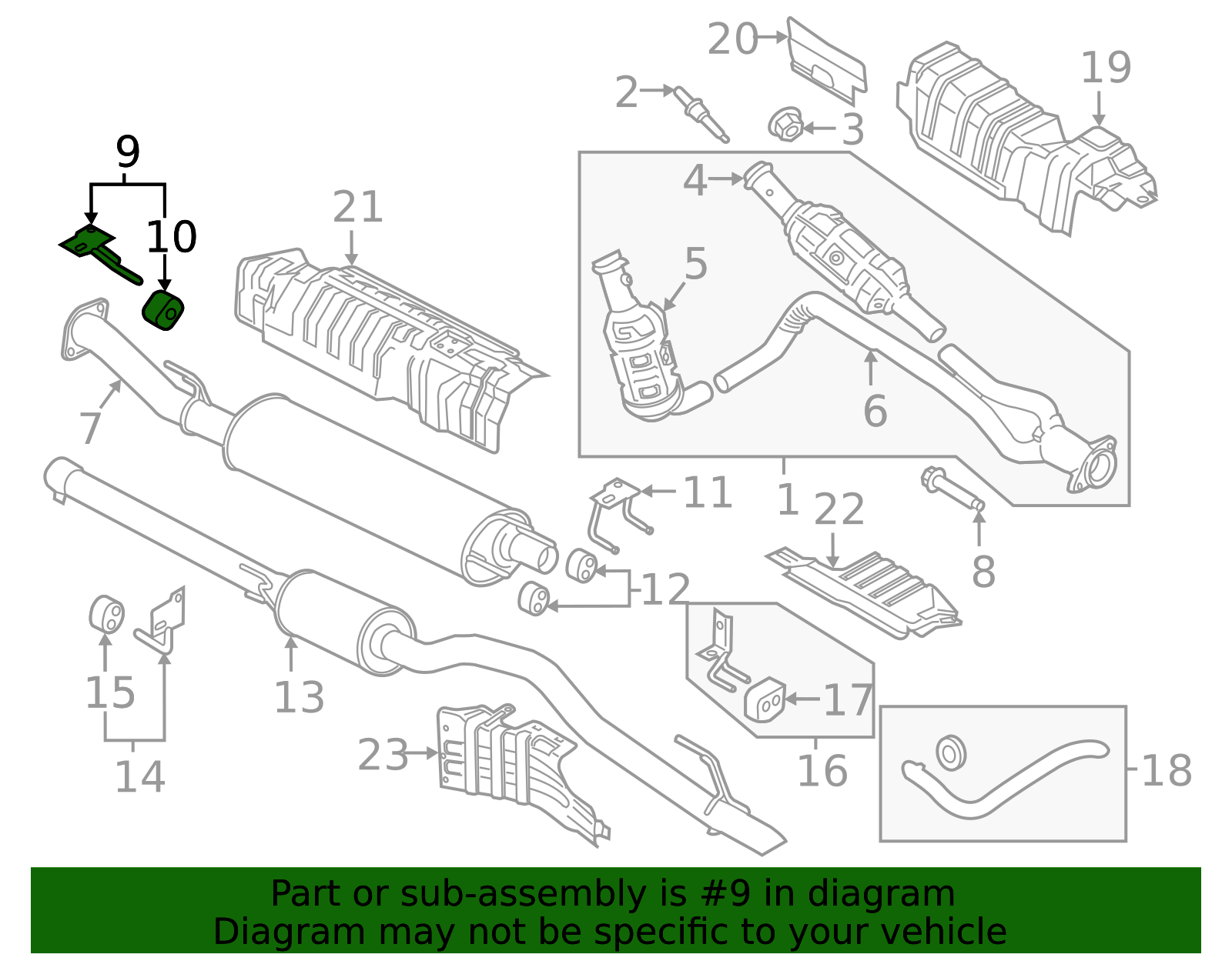 2015-2019 Ford Front Bracket CK4Z-5A242-E | Ford OEM Parts Outlet