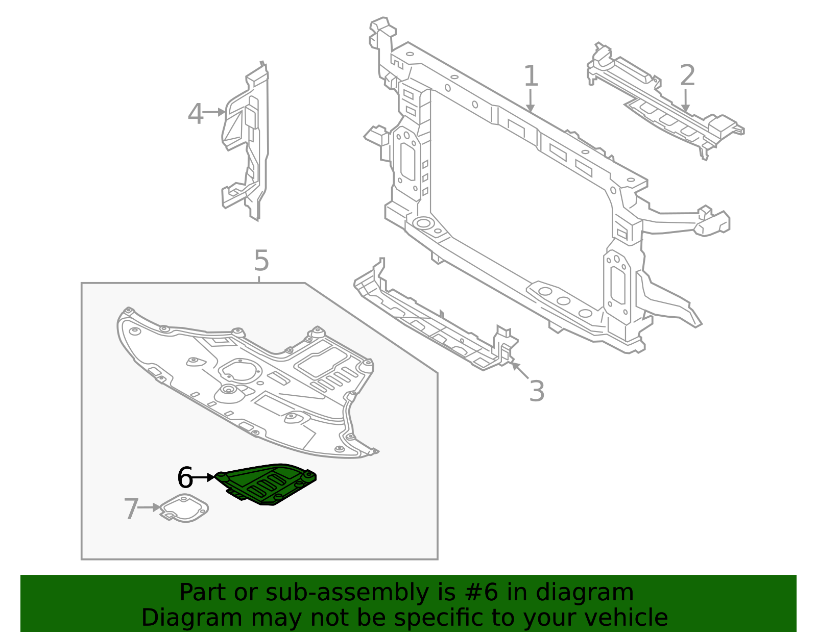 2021-2023 Hyundai Santa Fe Access Cover 29133-S2150 | OEM Parts Online