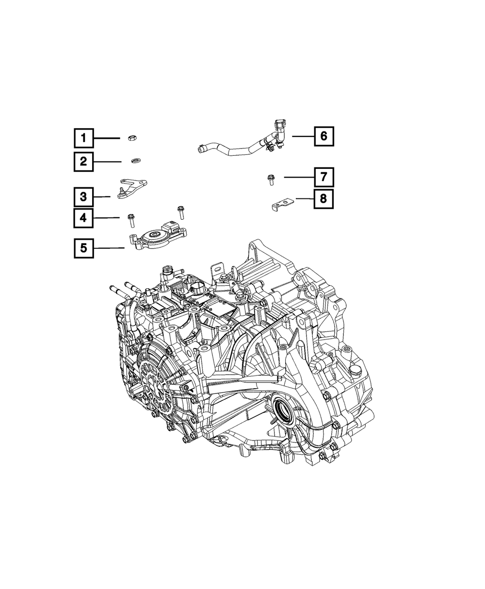 68273120AA - Transmission Range Sensor 2013-2017 Mopar | The Official Mopar eStore