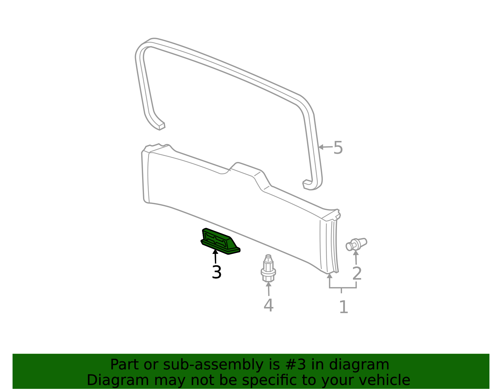 84441-SCV-A01ZA - High-Quality Liftgate Pull Handle for 2003-2011 Honda ...