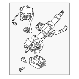 2018-2023 Kia Rio Steering Column 56310-J0600 | TascaParts.com