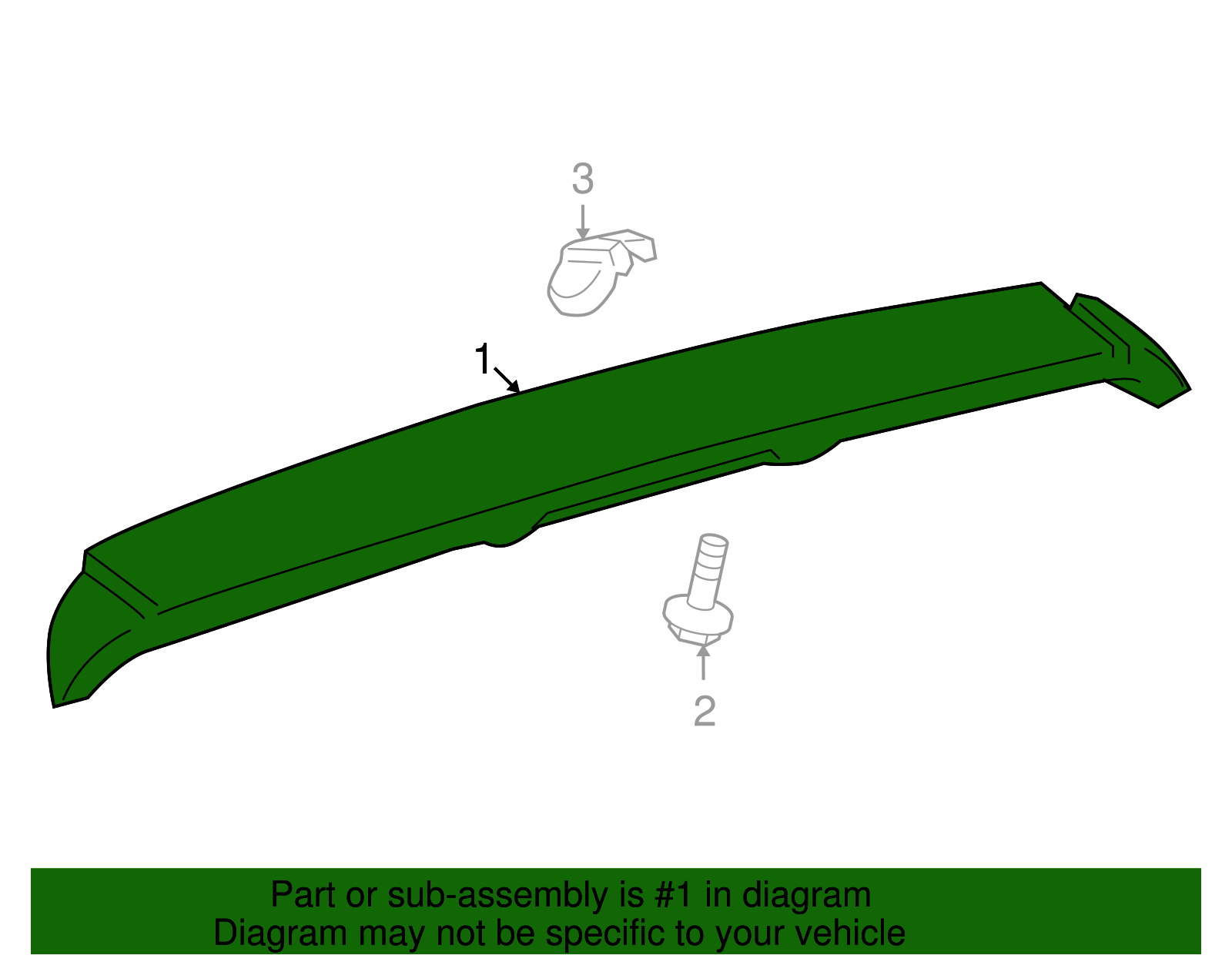 2006-2012 Toyota RAV4 2006-2012 Toyota RAV4 - Rear Spoiler 76085-42905 ...