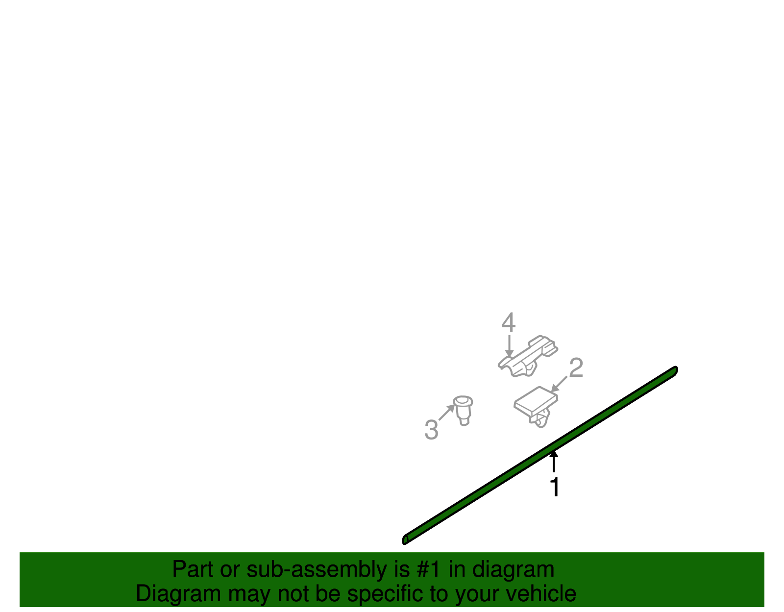 51-13-8-238-877 - Body Side Molding 2000-2006 BMW | BMW Mini Parts Depot