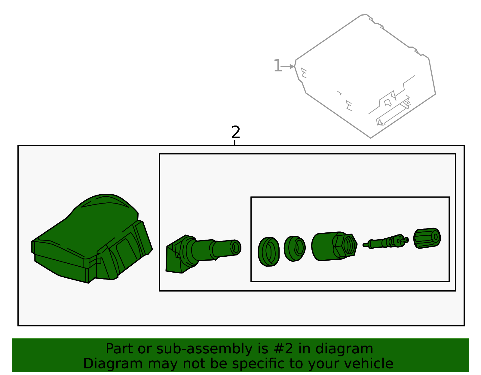 Genuine Tire Pressure Monitoring System (TPMS) Sensor for 2010-2024 ...