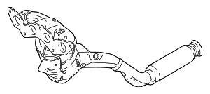 2018-2022 Ford EcoSport Mnfd W/Converter GN1Z-5G232-C | OEM Parts Online