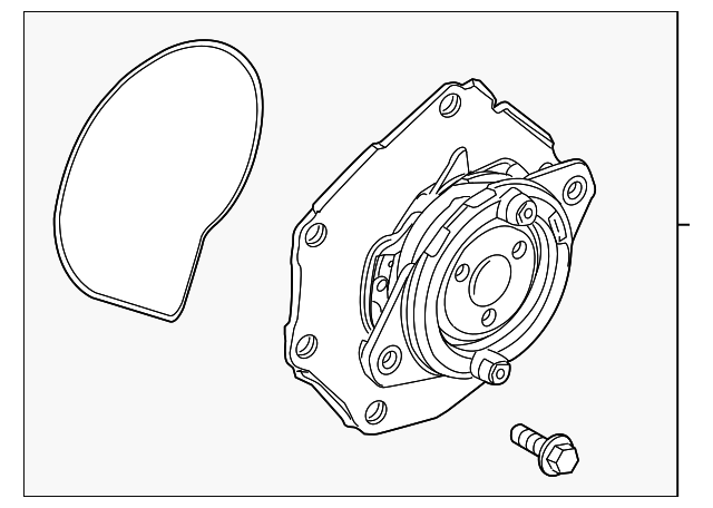 2008-2012 Land Rover LR2 Water Pump Assembly 3.2L | Land Rover Lake Bluff