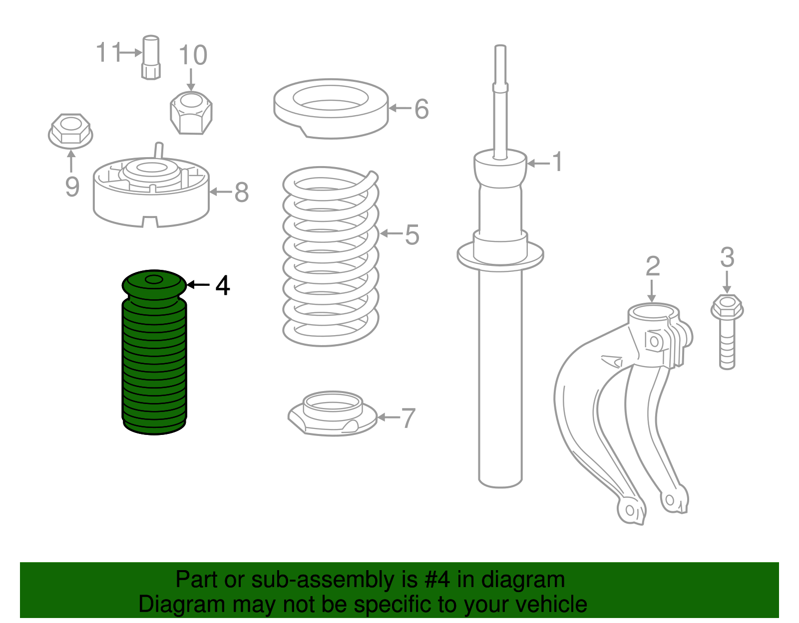 31336865131 - 2014-2019 BMW Dust Cover (31-33-6-865-131) | BMW of South ...