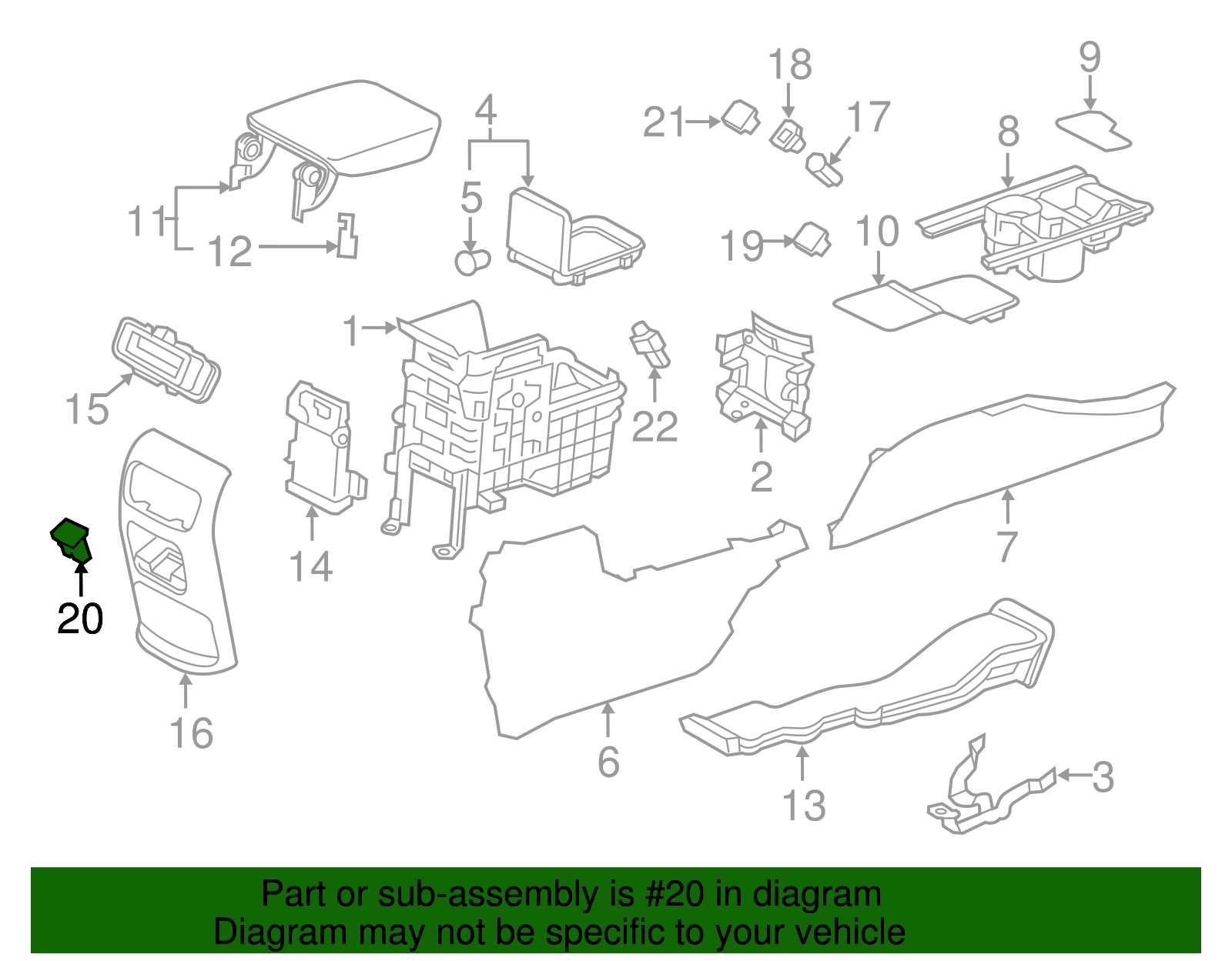 39090-TLA-A01 - USB Port 2017-2022 Honda CR-V | Honda Parts Online