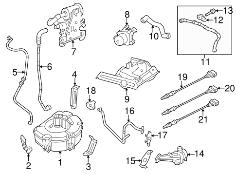 Evaporative System for 2012 Volkswagen Jetta | OEM Parts Online