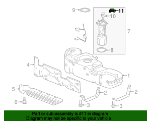 2013-2024 GM Fuel Pressure Sensor 13516496 | OEM Parts Online