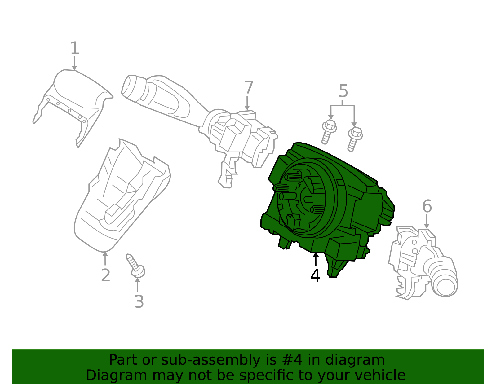 32350379 - 2017-2023 Volvo - Multi-Function Switch | Volvo OEM Parts Direct