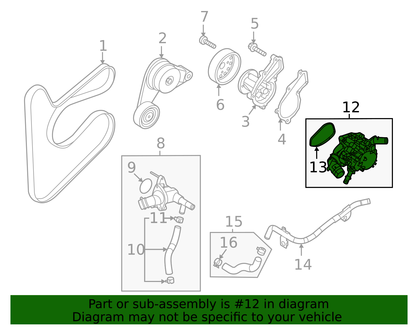 25600-2J110 - Engine Coolant Control Valve | Hyundai Parts Express
