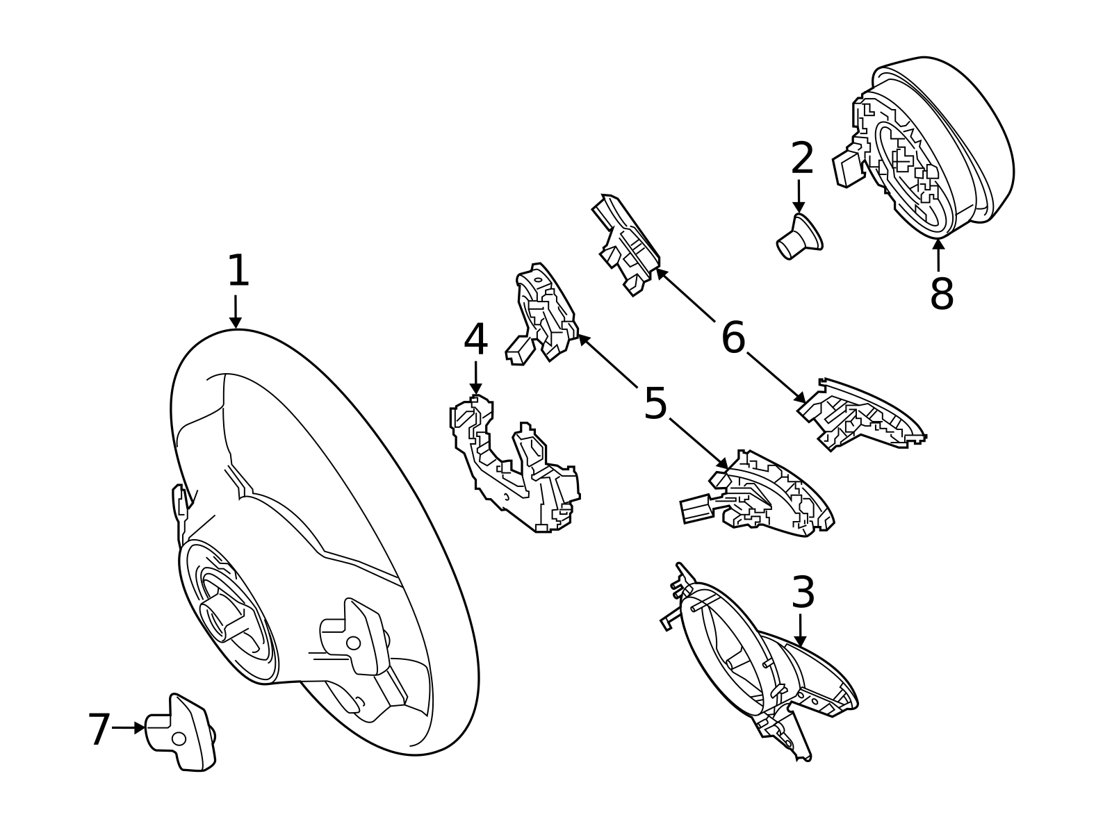 906-545-03-10 - Multi-Function Switch - 2010-2019 Mercedes-Benz | Buy ...