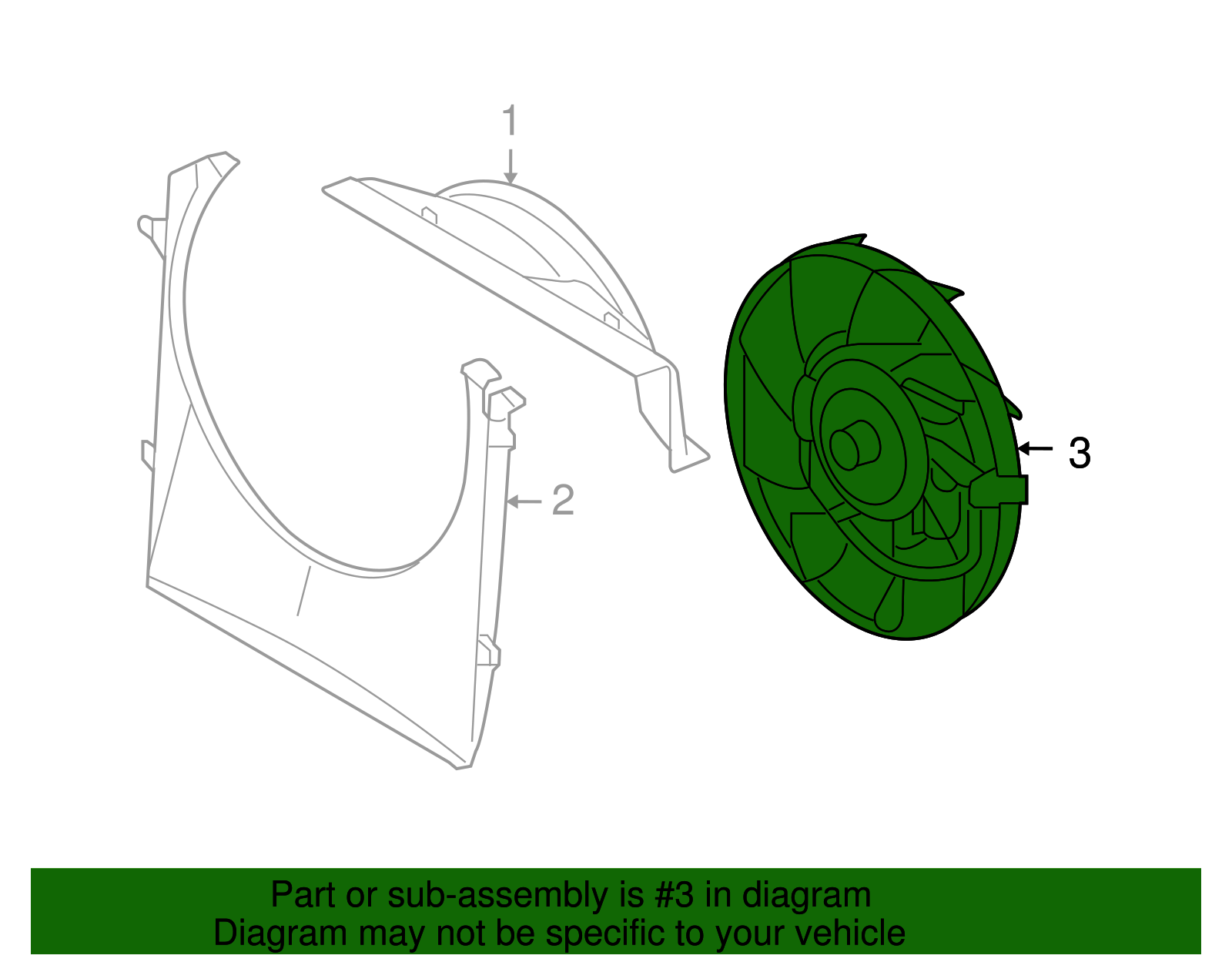 2005-2009 Land Rover Fan Assembly LR025234 | OEM Parts Online