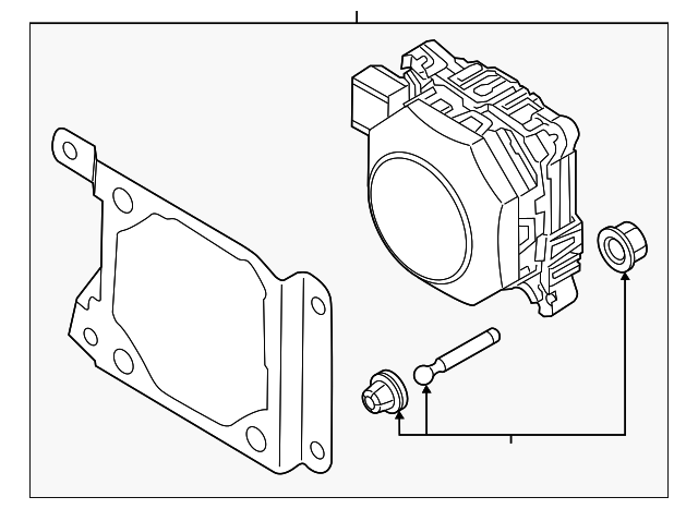 2019-2025 Audi Radar Sensor 4K0-907-561-P | OEM Parts Online
