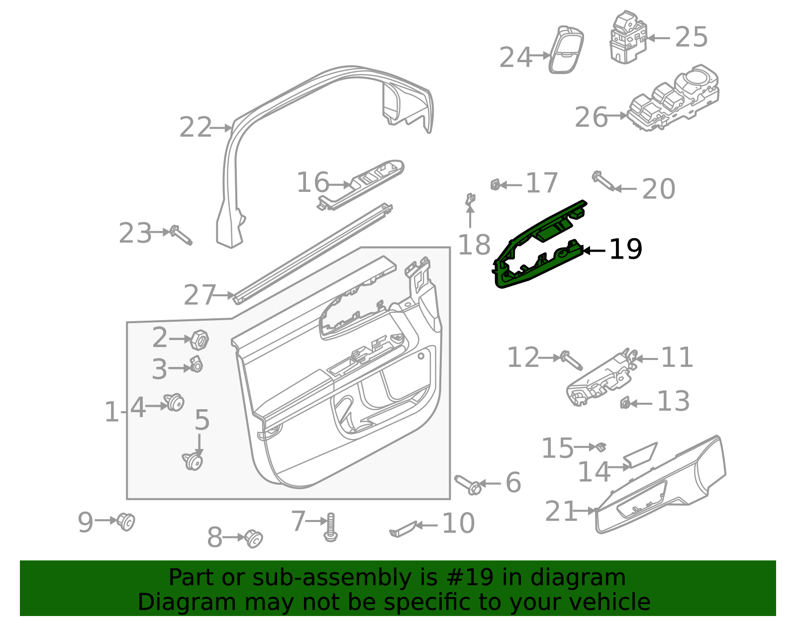 Switch Bezel - Clean Interior Control Finish M1PZ-78239A00-AA ...