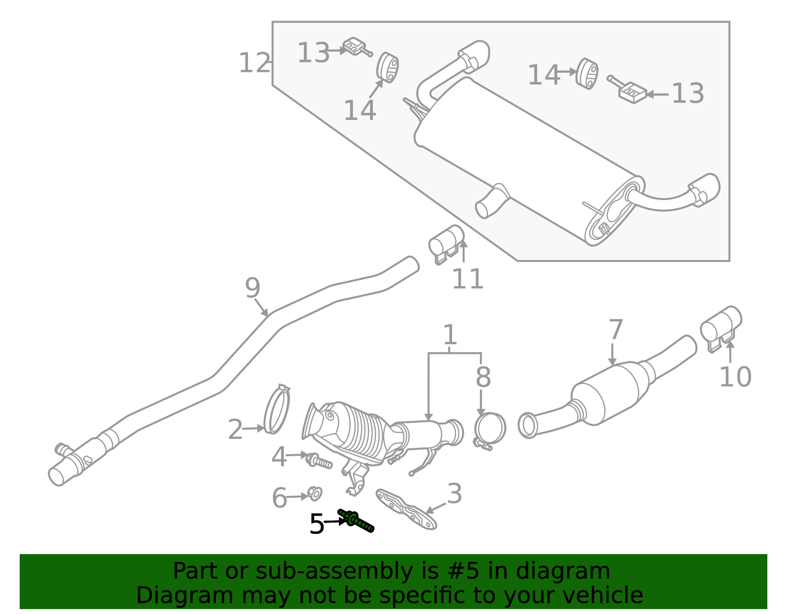 2020-2025 Ford Escape | Converter Stud | W716912-S442 | Walls' Ford Parts