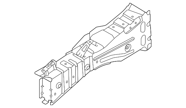2014-2020 Nissan Rogue Apron Reinforced - Driver's Side (LH) F4181 ...