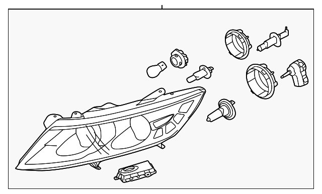 921022t131 - Kia Composite Assembly 2011-2013 Kia Optima | Performance ...
