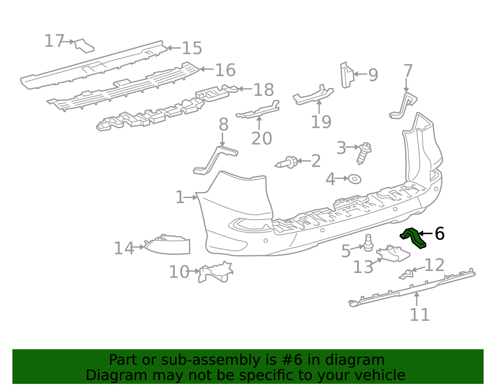 Mount Bracket 52185-60100 | OEM Parts Online