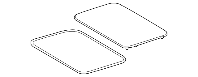 2014-2019 Toyota Corolla Sunroof Glass 63201-02120 | OEM Parts Online
