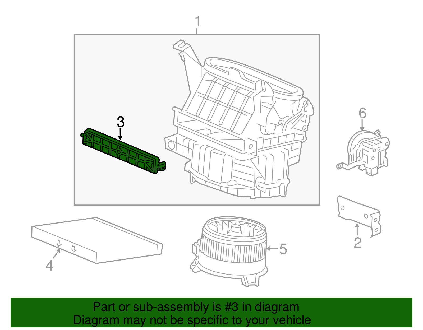79303-TR0-A01 - 2012-2017 Honda - Lid Filter | Genuine Honda Parts