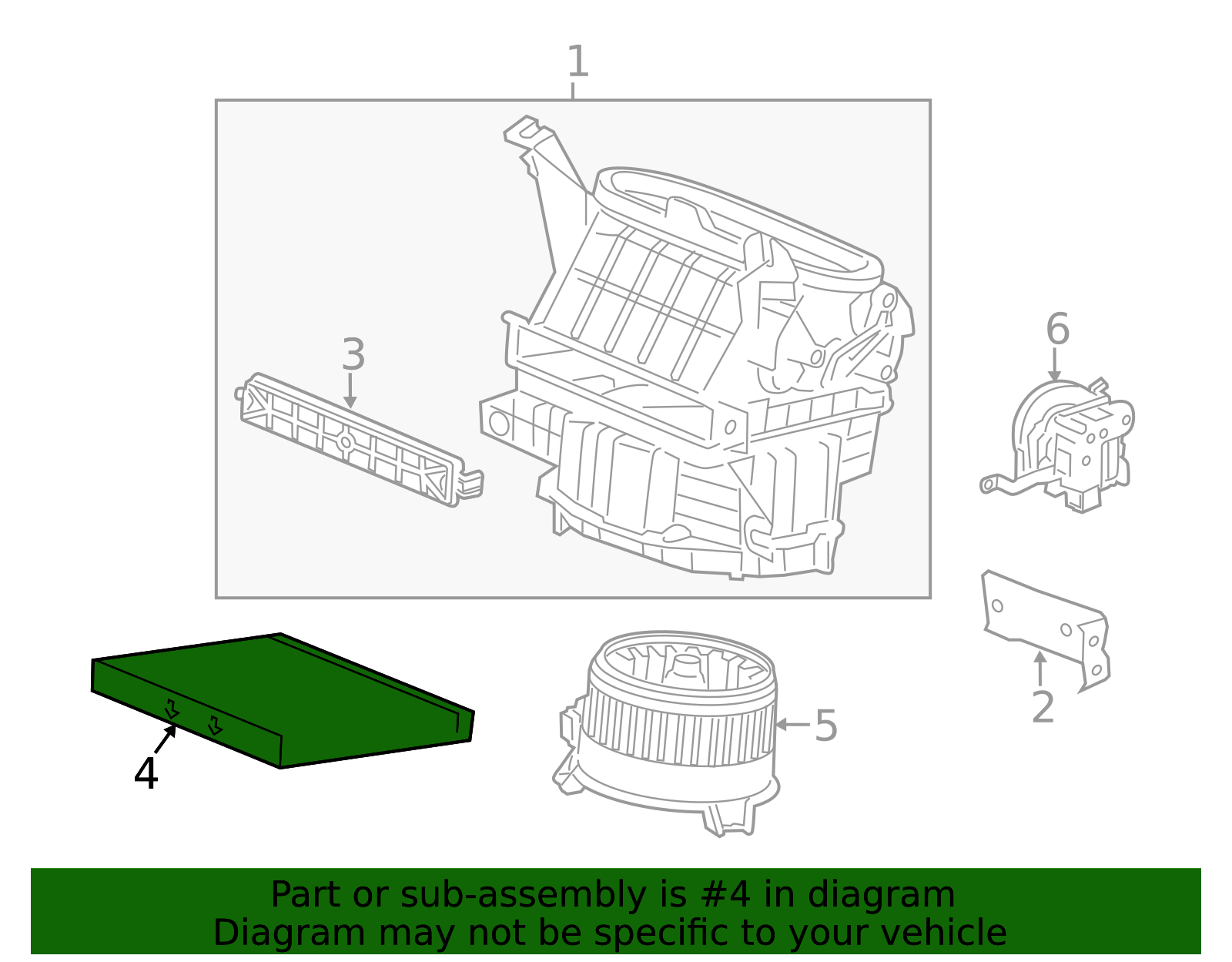 2003-2025 Honda Cabin Air Filter 80292-SDA-407 | OEM Parts Online