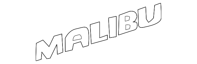 2008-2015 Chevrolet Malibu Deck Lid Malibu Name Plate 22842005 ...