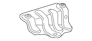 58327-52121 - Heat Shield - 2007-2019 Toyota | OEM Genuine Toyota Parts