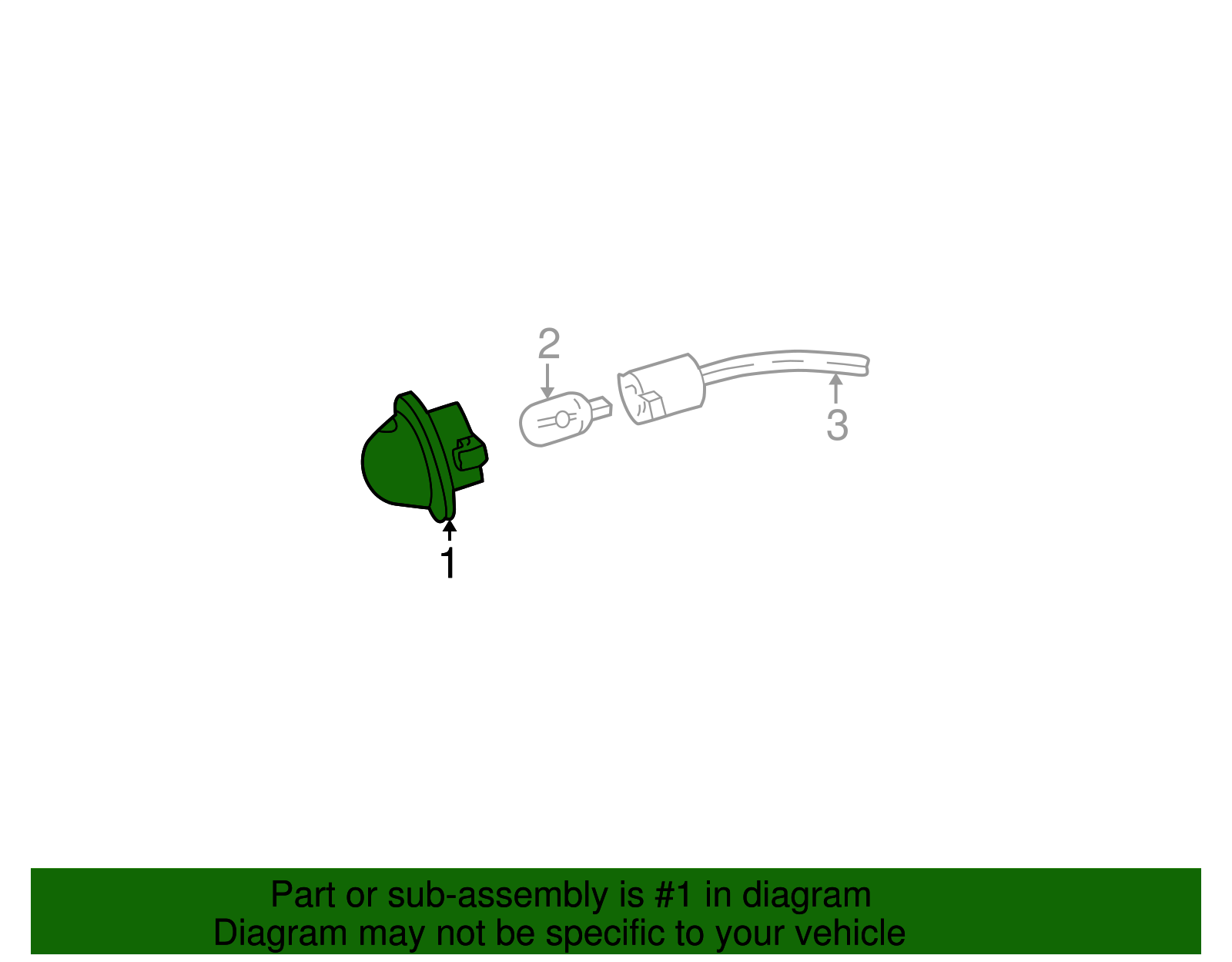 1984-2005 Ford Ford Super Duty Ranger Expedition Bronco Rear License ...