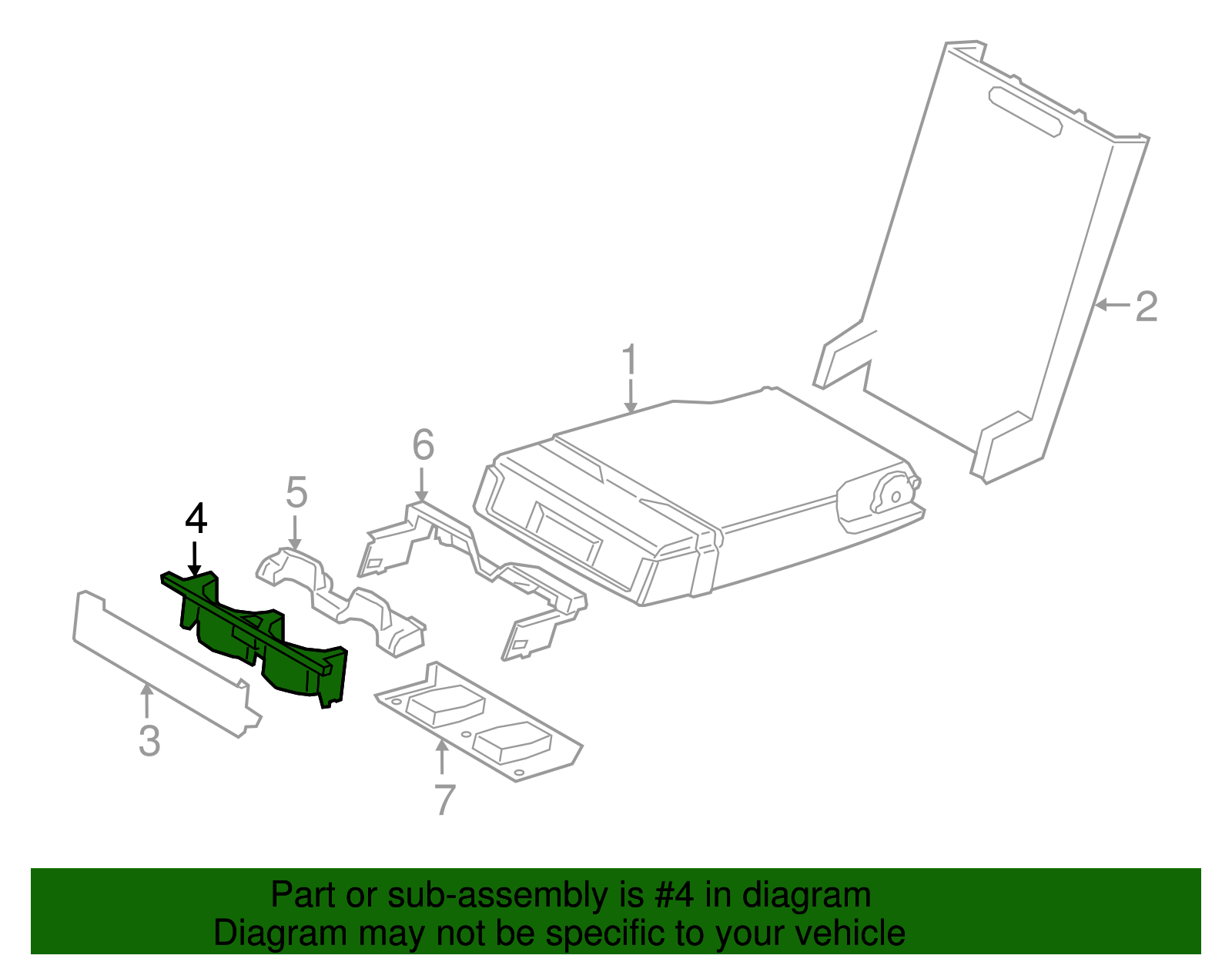 Genuine BMW 52-20-7-946-437 | Insert, Cup Holder | FREE Shipping on ...
